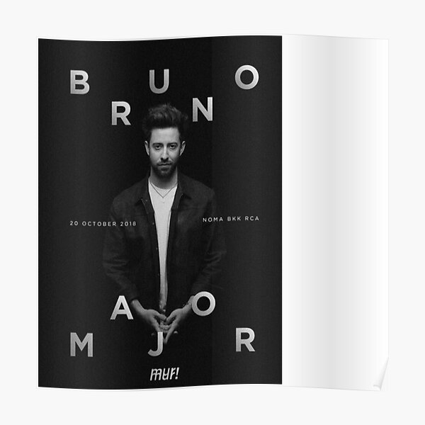 Bruno Major Posters | Redbubble