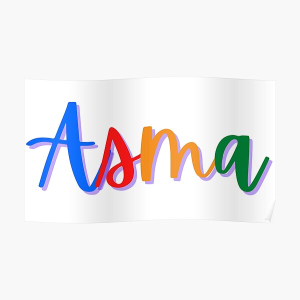 "Asma" Poster by sa-me740 | Redbubble