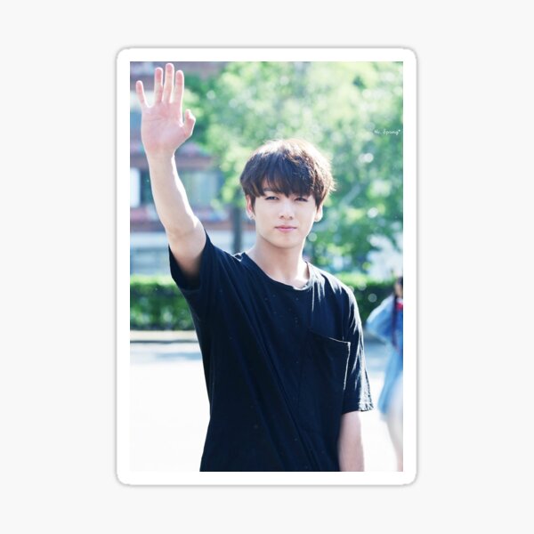 "Hello kookie" Sticker by JeonCena | Redbubble