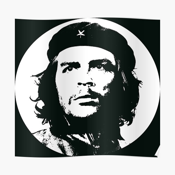 "Iconic Che for dark background" Poster for Sale by alphaville | Redbubble