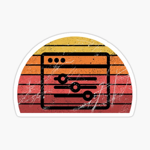 "Vintage coding 2, app developer ideas single" Sticker for Sale by Just ...