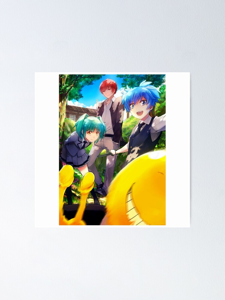 Copie De Koro Sensei And Nagisa Assassination Classroom Poster By