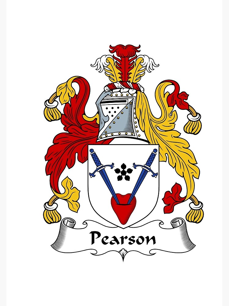 "Pearson Coat of Arms / Pearson Family Crest" Spiral Notebook for Sale ...
