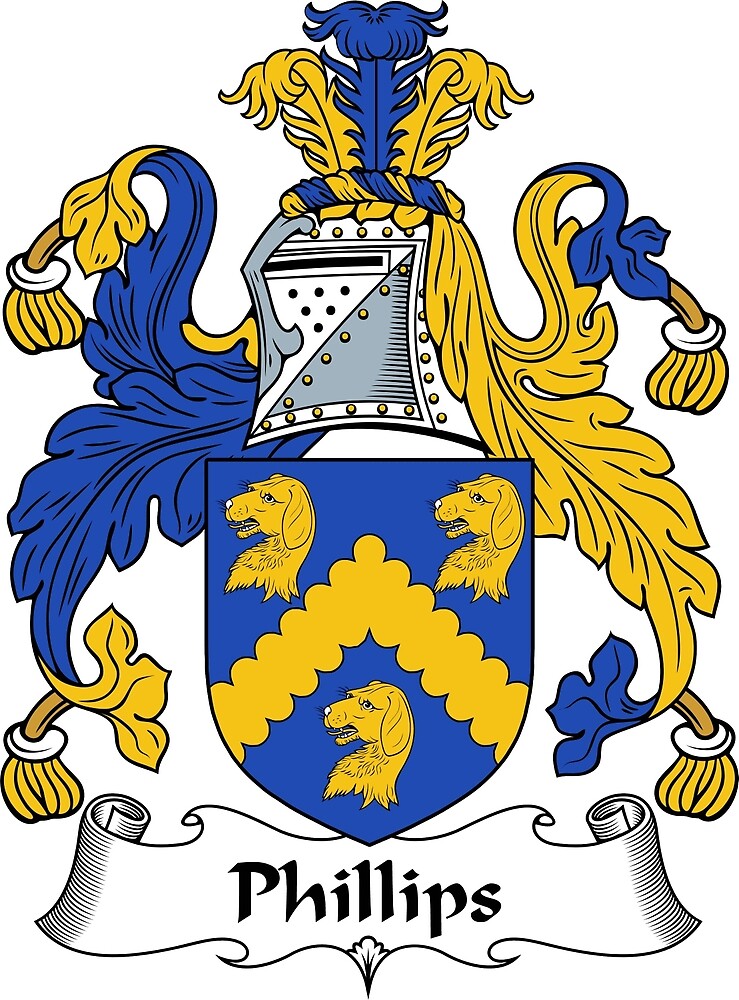 "Phillips Coat of Arms / Phillips Family Crest" by ScotlandForever ...