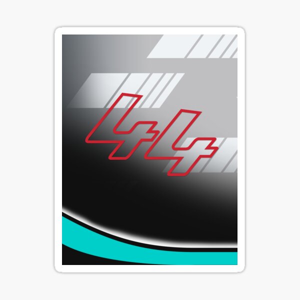 "Mercedes F1 2021 - Lewis Hamilton #44" Sticker for Sale by ...