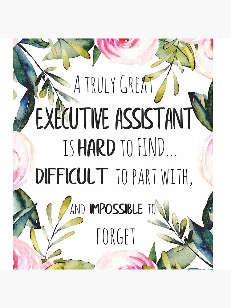 Cojines de suelo «Asistente ejecutivo Obsequio de despedida Idea de ...