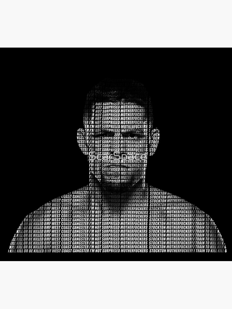 "Text Portrait Of Nate Diaz" Sticker for Sale by ScarSpace | Redbubble