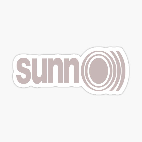 Sunn O Stickers | Redbubble