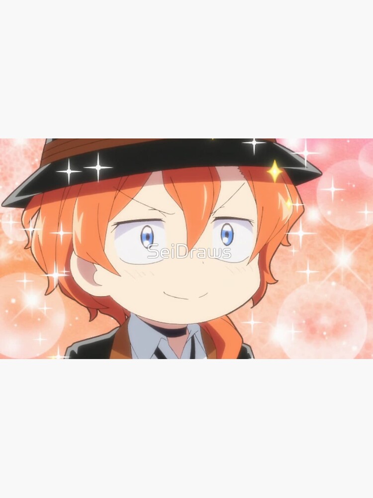 "Chuuya Nakahara" Sticker by SeiDraws | Redbubble