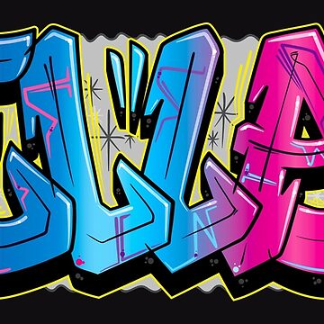 "Ella Graffiti Name" Art Board Print for Sale by NameGraffiti | Redbubble