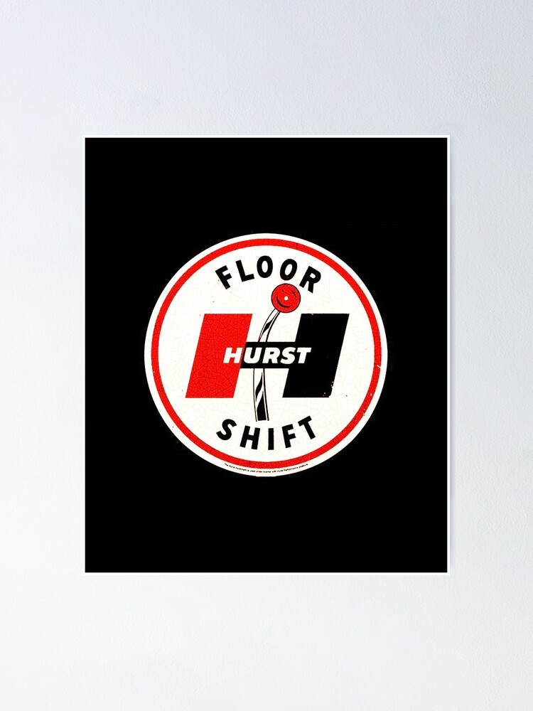 "Vintage Hurst shifter Car decal USA" Poster by JeremyHuerta | Redbubble