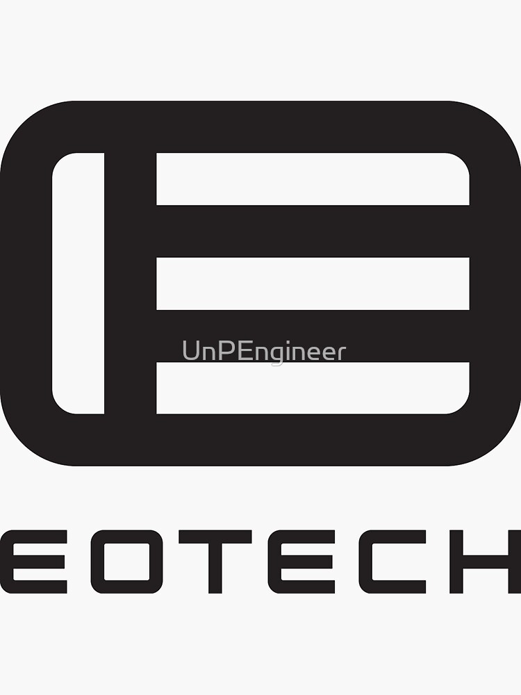 "EOTech logo" Sticker for Sale by UnPEngineer | Redbubble