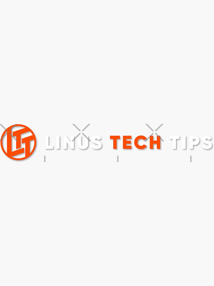 "Linus Tech Tips" Sticker for Sale by ImRotem | Redbubble