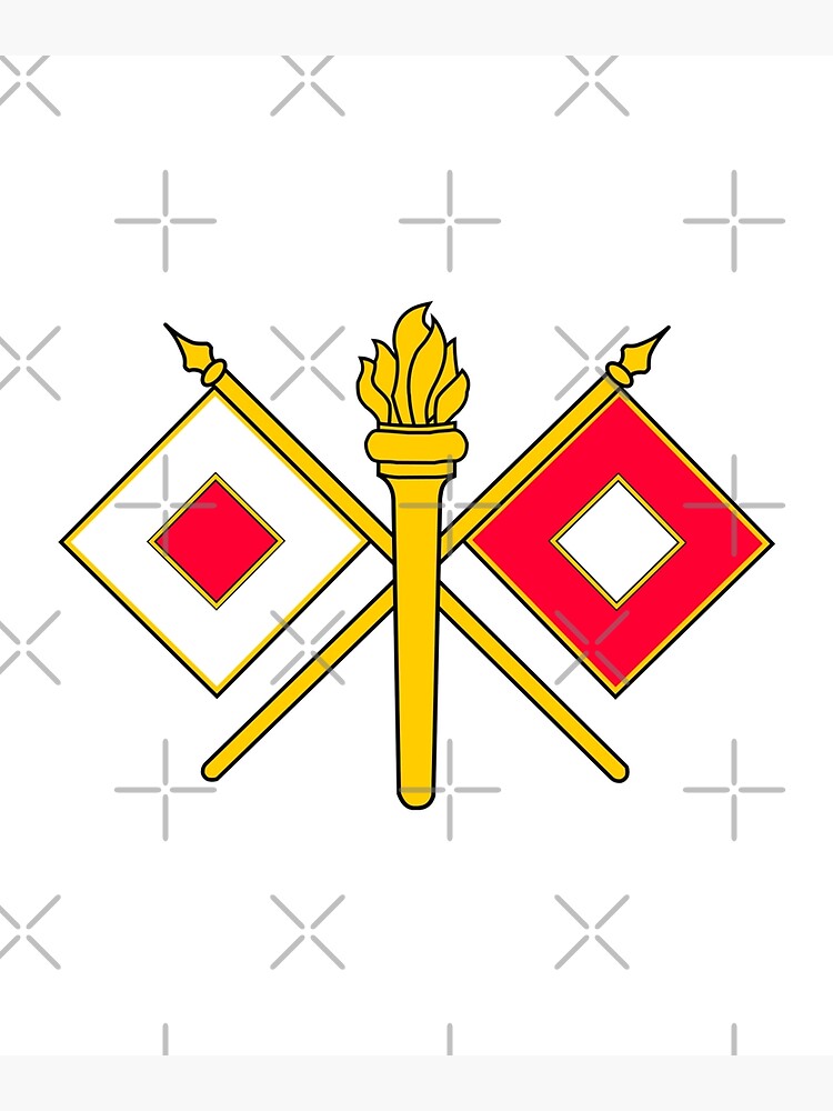 Signal Corps Branch seal Premium Matte Vertical Poster sold by Aman ...