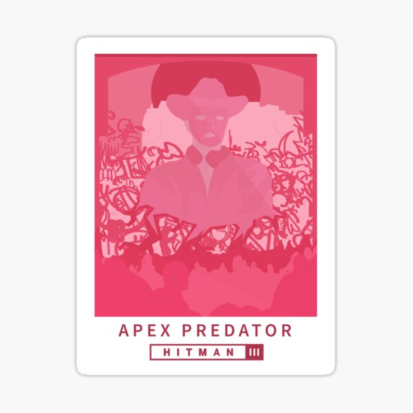 "Apex Predator" Sticker for Sale by Frostskull | Redbubble