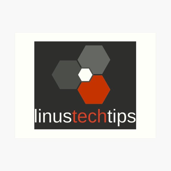 "Linus Tech Tips logo " Art Print by ImRotem | Redbubble