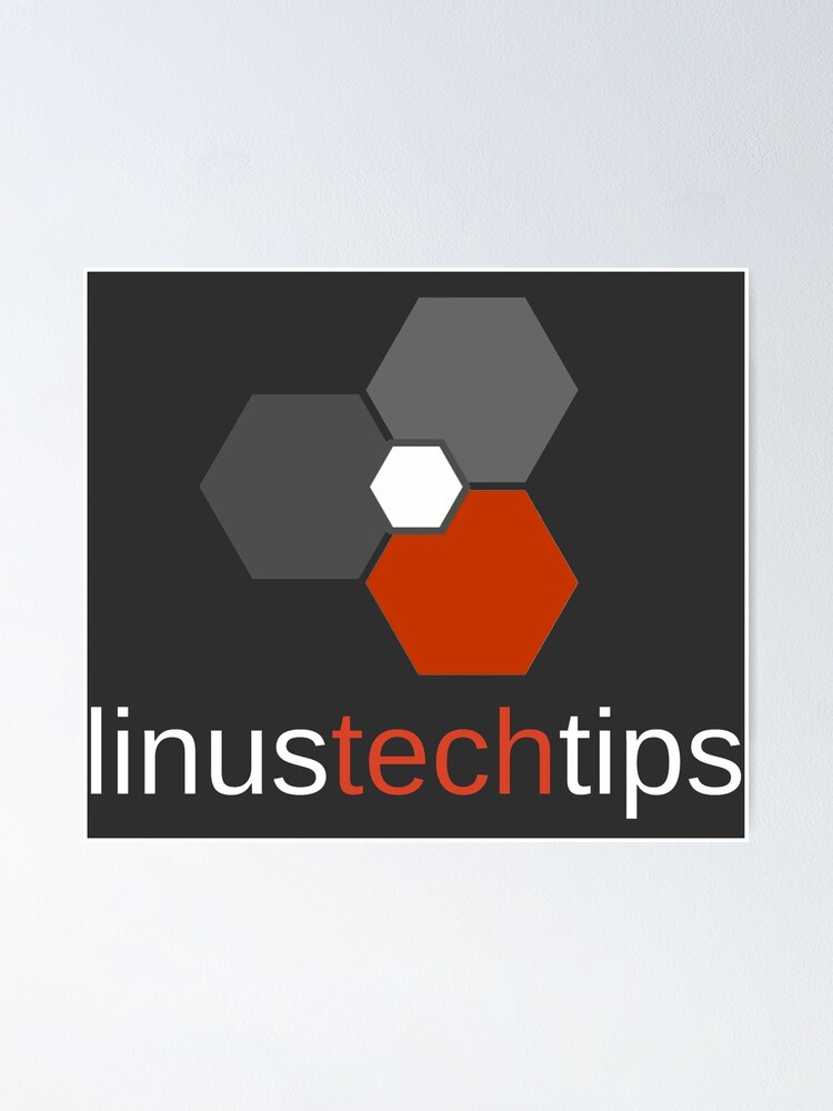 "Linus Tech Tips logo " Poster by ImRotem | Redbubble