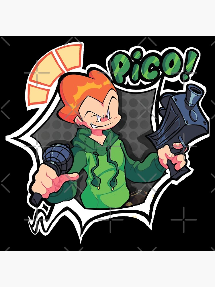 " fnf cute pico Friday funking night lovers best selling gift" Art ...