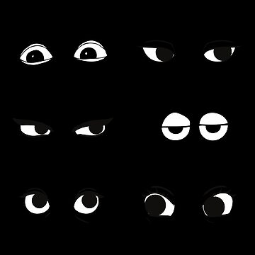 "Judging eyes" Poster for Sale by myabstractmind | Redbubble