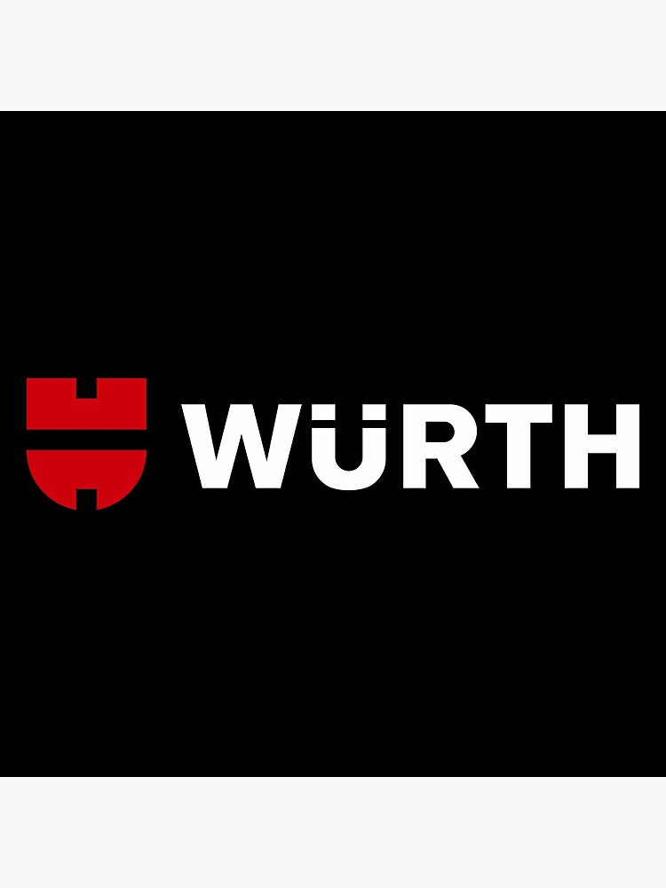 "Logo of Wurth" Poster by blackely | Redbubble