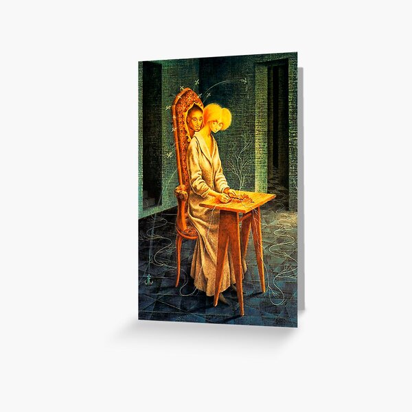"Disturbing presence, by Remedios Varo" Greeting Card by ArautoCosmico ...