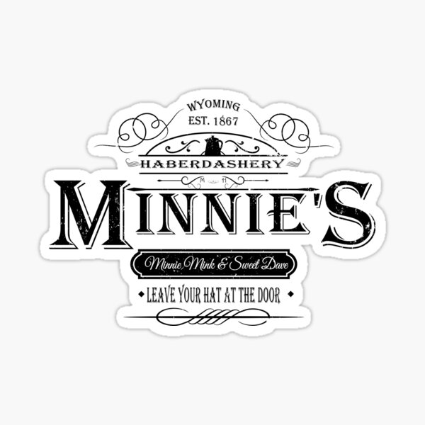 "The Hateful Eight - Minnie's Haberdashery - Professional Graphics ...