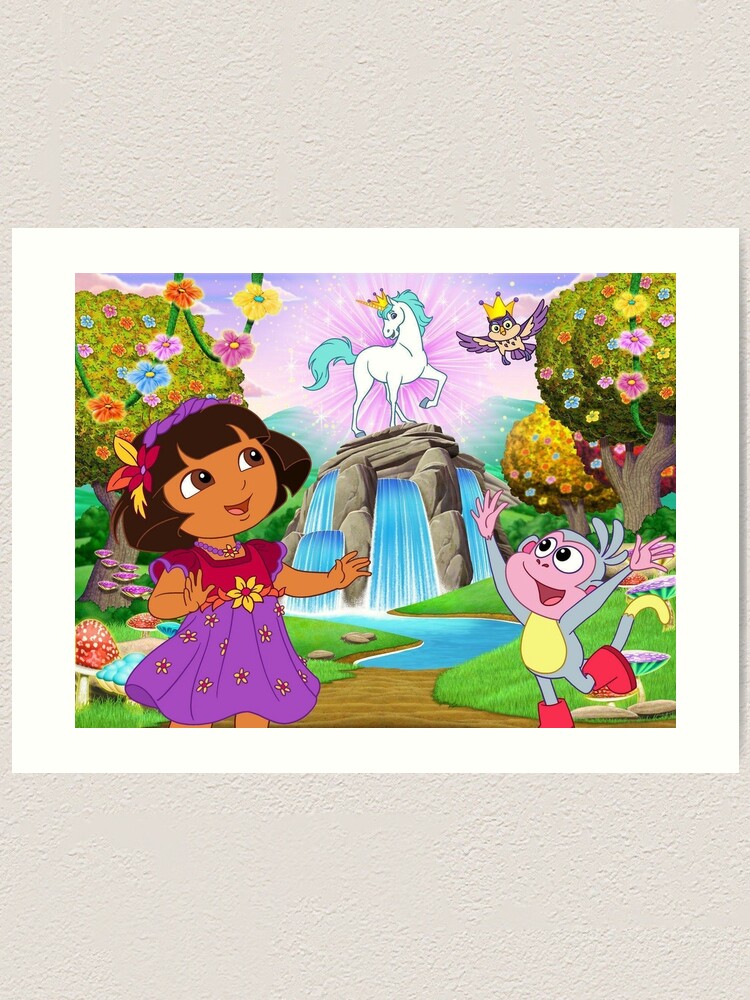 "Dora the explorer" Art Print by Sweet-Only1 | Redbubble
