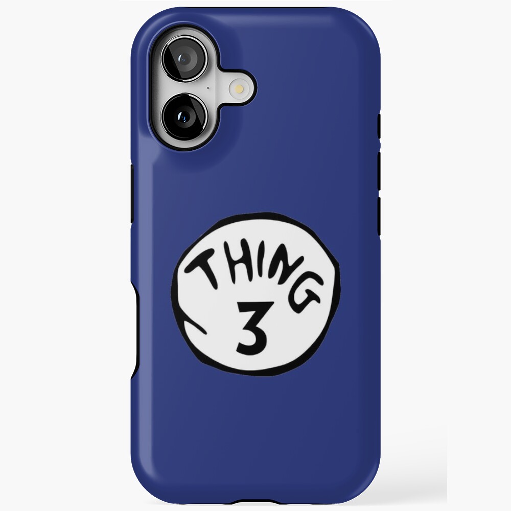 "thing three Emblem RED" Sticker for Sale by Elonshop | Redbubble