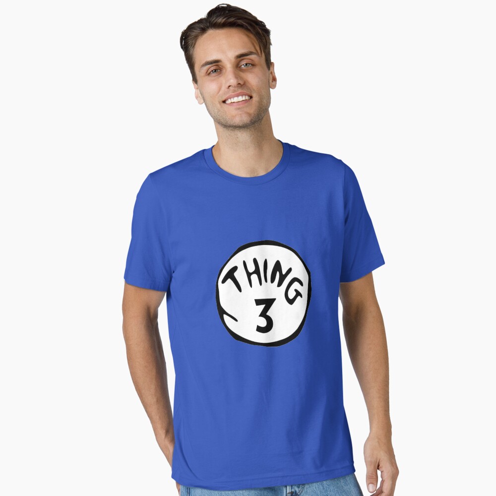 "thing three Emblem RED" Sticker for Sale by Elonshop | Redbubble