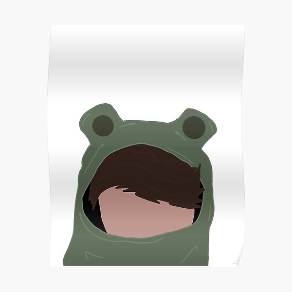 "frog - karl jacobs" Poster by disclaimersong | Redbubble