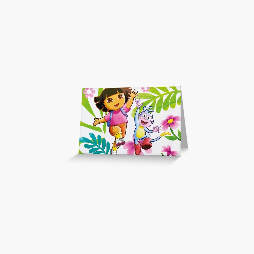 "Dora the explorer" Greeting Card for Sale by Sweet-Only1 | Redbubble