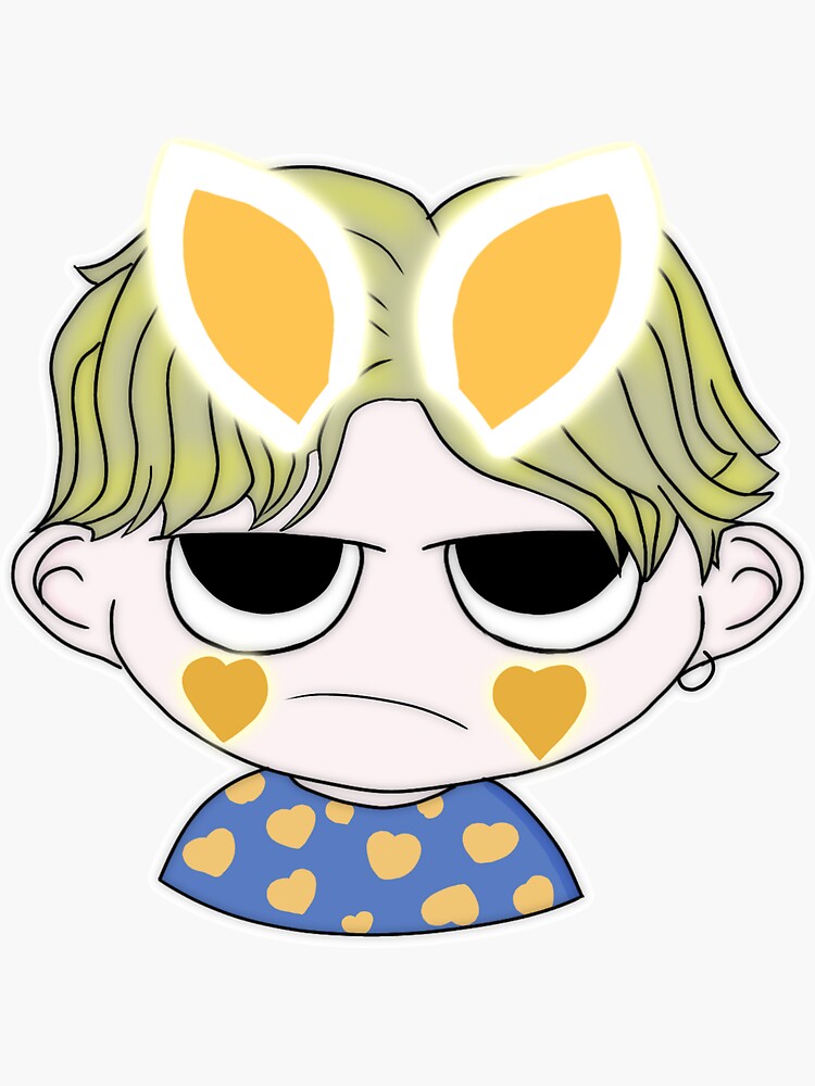 "BTS RM Chibi - Idol filter sticker" Sticker for Sale by MusicVibe ...