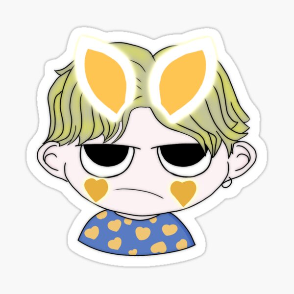 "BTS RM Chibi - Idol filter sticker" Sticker for Sale by MusicVibe ...