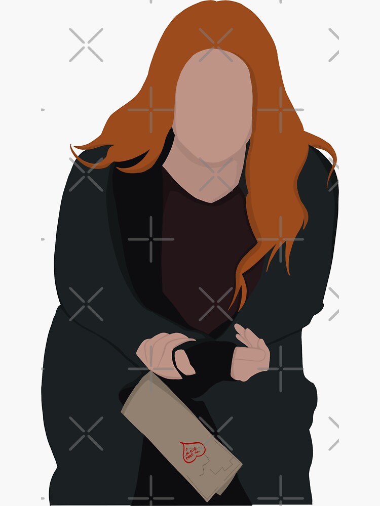 "Sad Wanda" Sticker by kacper0623 | Redbubble