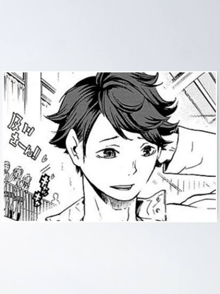 "oikawa tooru introduction in season one" Poster for Sale by kassy-yana ...