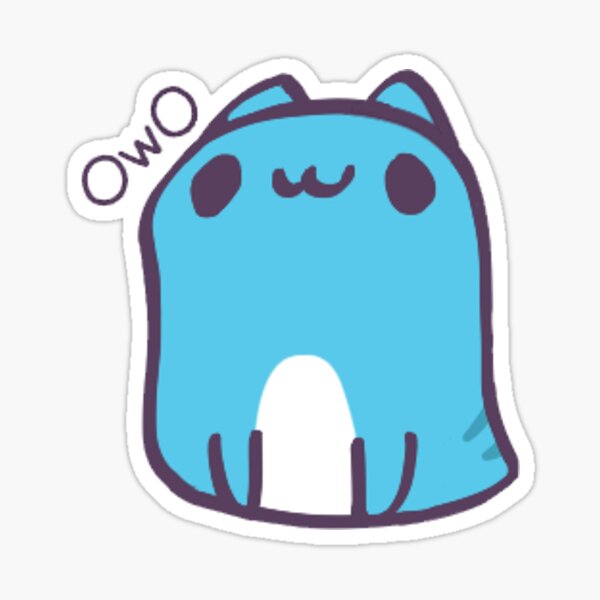 "OwO Bugcat " Sticker for Sale by yujibell | Redbubble