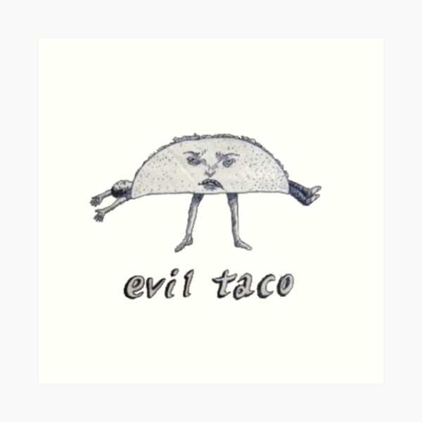 "Evil Taco - Movie Juno Elliot Page" Art Print for Sale by beevense ...