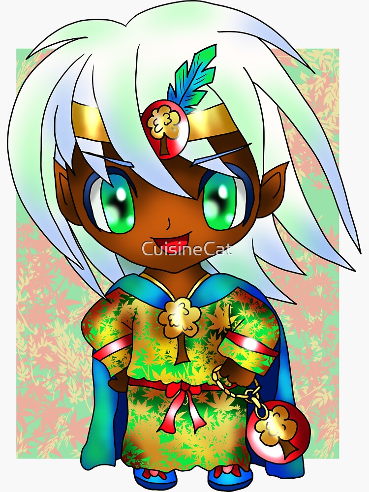 "cute dnd cleric " Sticker for Sale by CuisineCat | Redbubble
