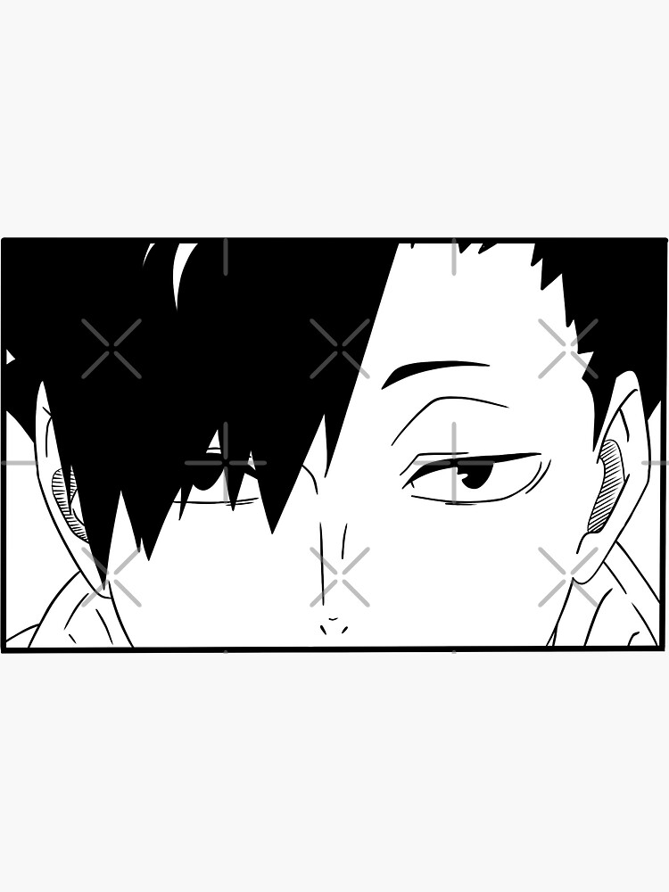 "Kuroo Tetsuro Manga Sticker | Haikyuu | Nekoma Boys Volleyball | HQ ...