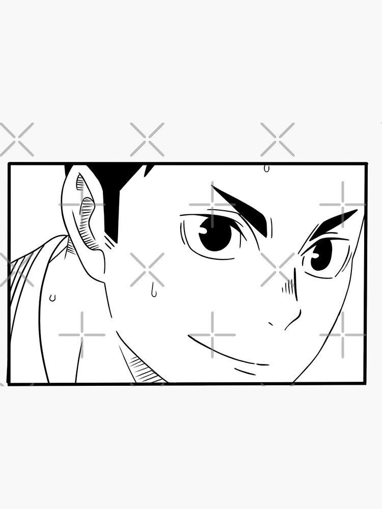 "Daichi Sawamura Manga Sticker | Haikyuu | Karasuno Boys Volleyball ...