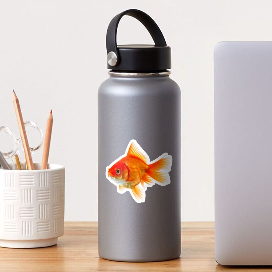 "Goldfish" Sticker for Sale by phandiltees | Redbubble