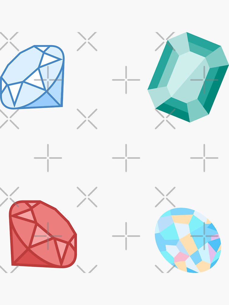 "Jewels Sticker pack" Sticker for Sale by TheRisingSon | Redbubble