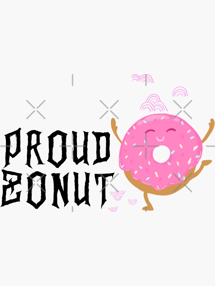 "Proud Zonut - Zoe Laverne" Sticker for Sale by markees01 | Redbubble