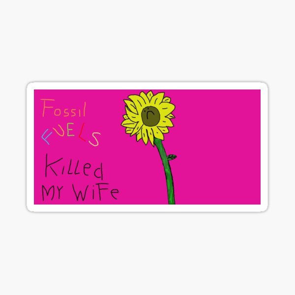 "Fossil Fuels" Sticker for Sale by Gijsho6 | Redbubble