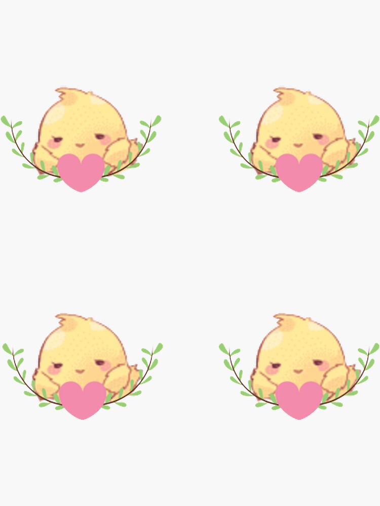 "Chibi chick sticker" Sticker by nonona | Redbubble
