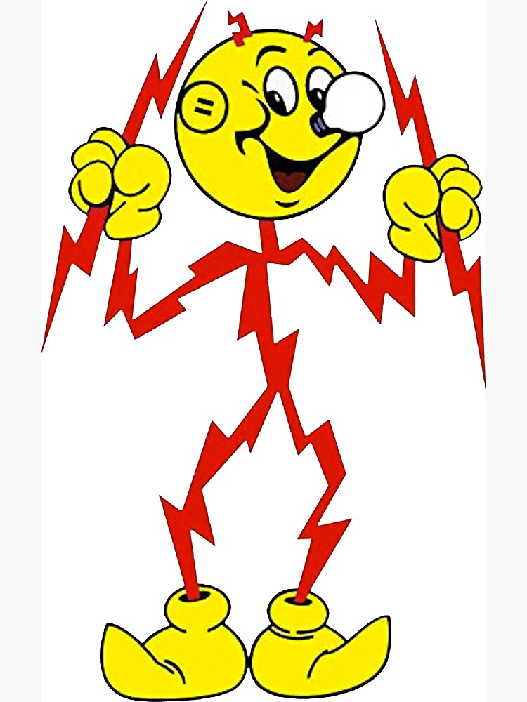 "Reddy Kilowatt" Magnet for Sale by nostalgic-stuff | Redbubble