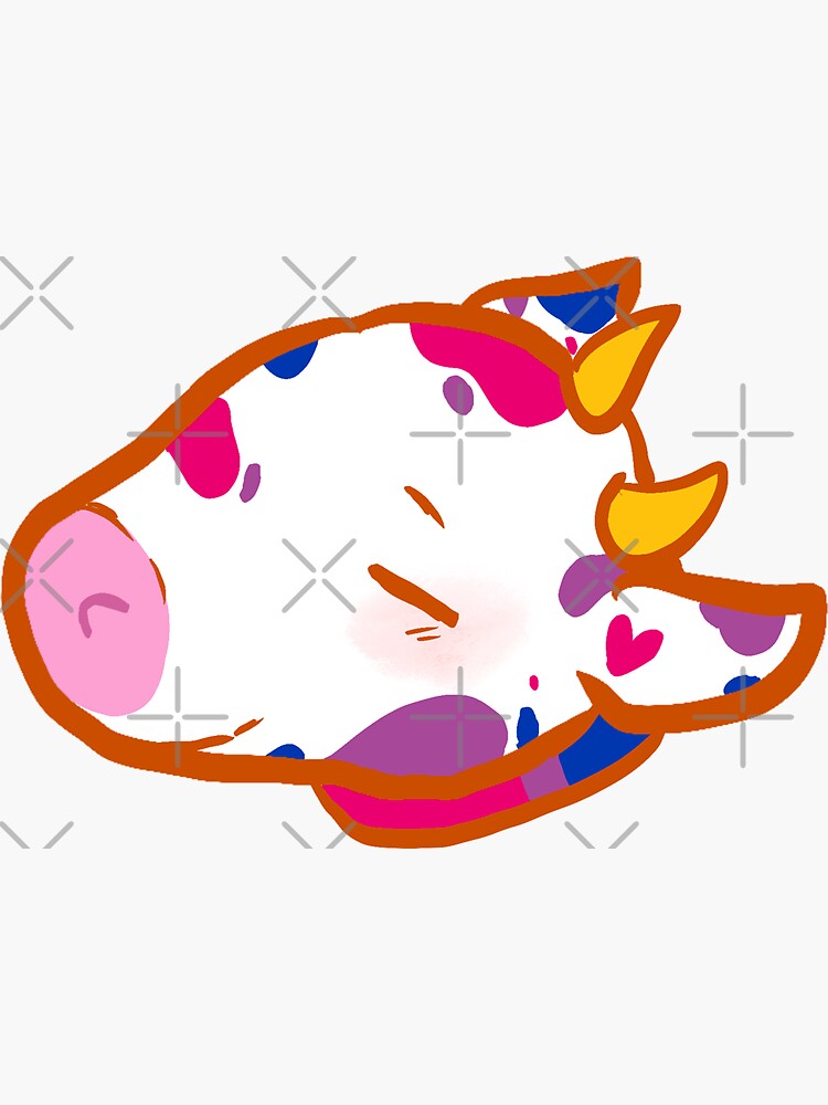 "bisexual pride cow" Sticker for Sale by jgoneee | Redbubble