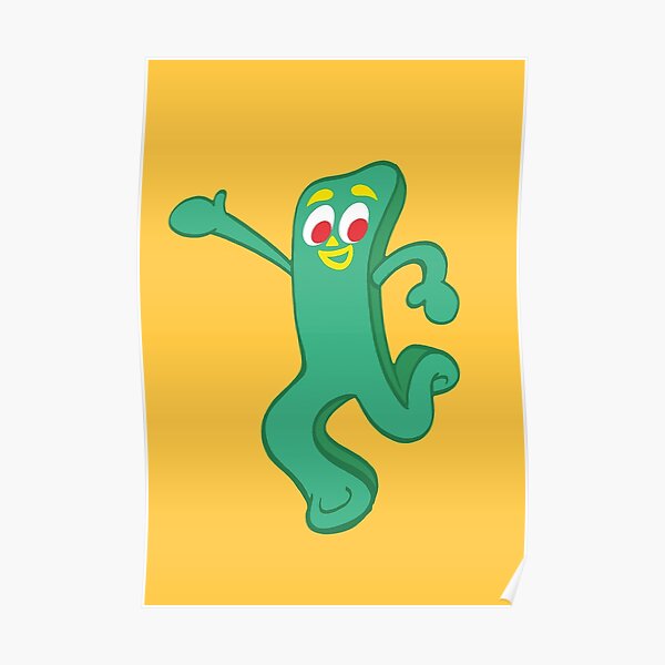 "Gumby " Poster for Sale by nostalgic-stuff | Redbubble