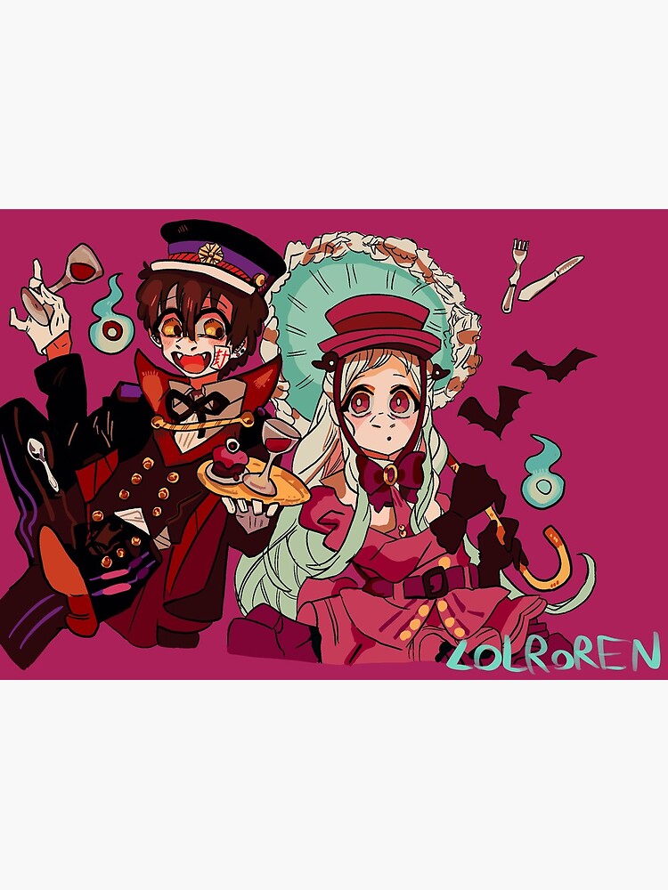 "Toilet bound hanako kun Hananene ghost hotel" Art Print by lolroren ...
