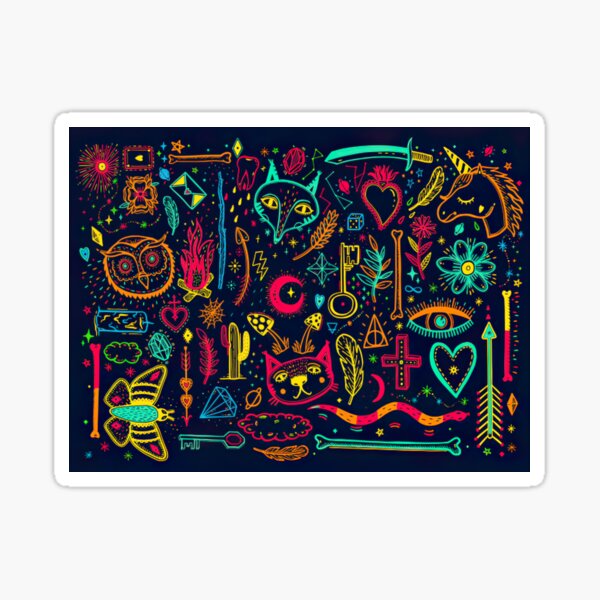 "Psychedelic Dreamy Fairytale Animals And Creatures (2021-3-PSY-13 ...